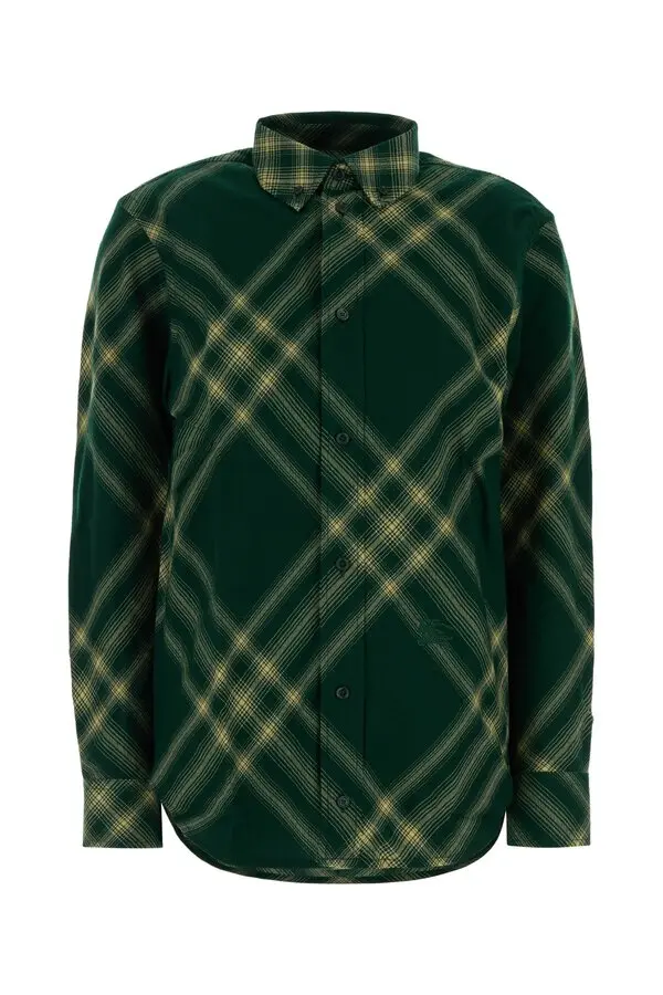 Burberry Check-inspired" Wool Sweater - Primroseipcheck