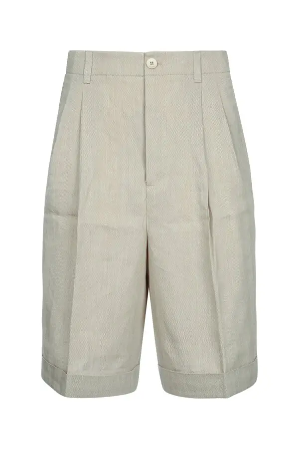 Jacquemus Le Short Pastro Linen-blend Shorts For