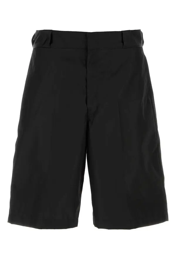 Prada Re-nylon Bermuda Shorts - Black
