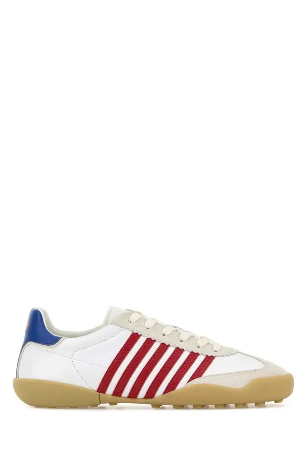 Dsquared2 Leather Soccer Sneaker