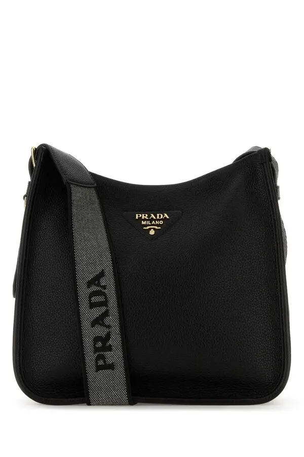 Prada 28 Cm Mini Leather Shoulder Handbag