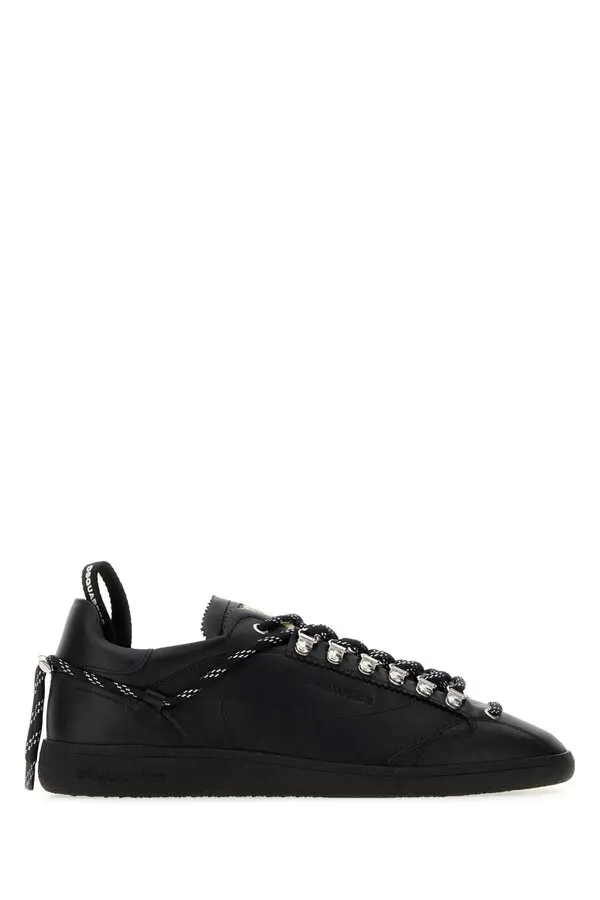 Dsquared2 Nappa Leather Rebels Lace-up Sneakers