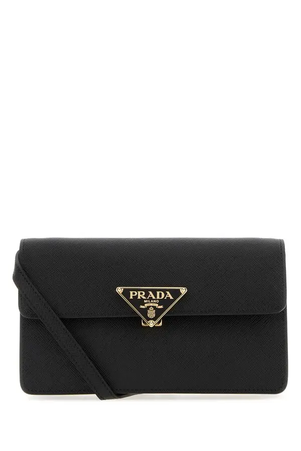 Prada Mini Leather Crossbody Bag