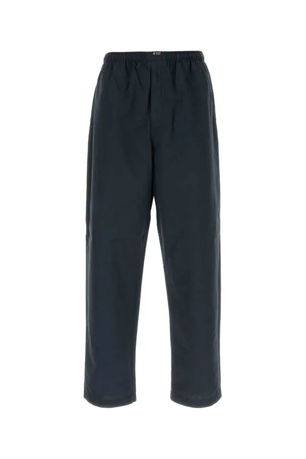 Prada Cotton-linen Blend Pants