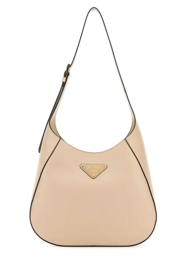 Prada Calf Leather Shoulder Bag - Pink