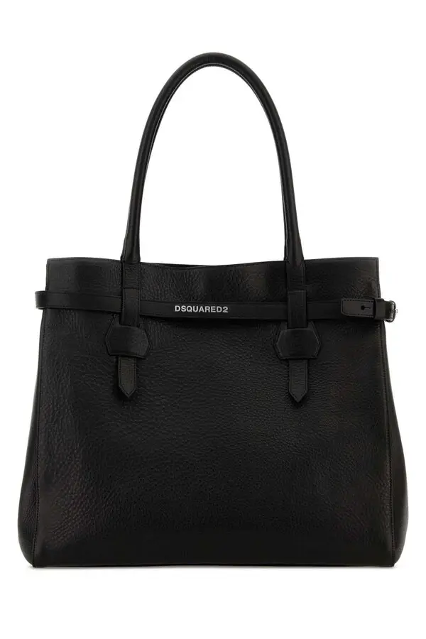Dsquared2 Twin Shopping Handbag In Leather, 39cm X 35.5cm X 22cm