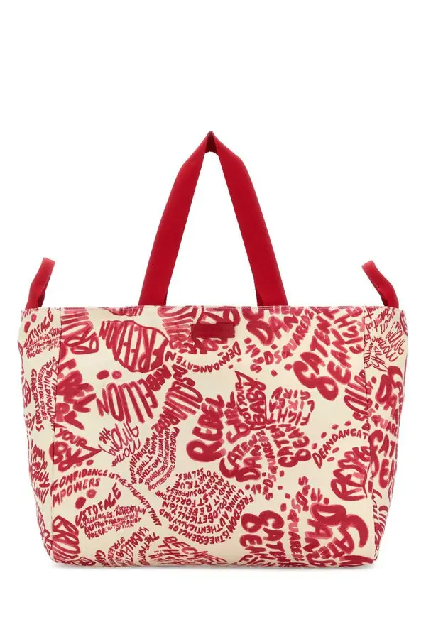 Dsquared2 Canvas Shopping Tote With Design - Printed
