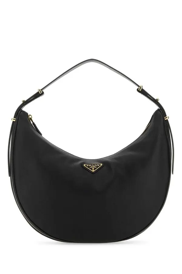 Prada Leather Big Arquè Handbag 33 X 21 X 8 Cm