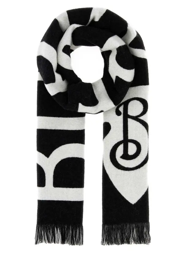 Burberry Wool Scarf, 168 X 30 Cm