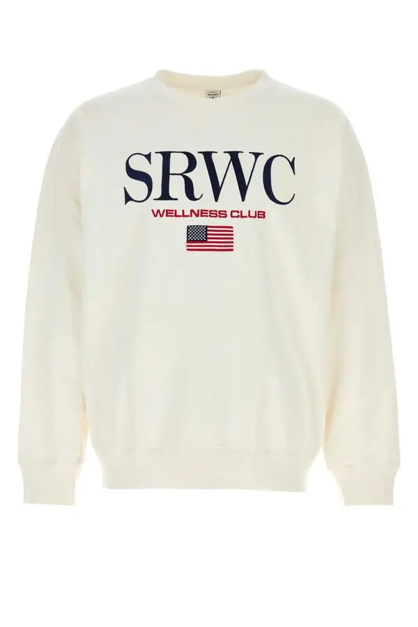 SPORTY & RICH 100% Cotton Sweatshirt