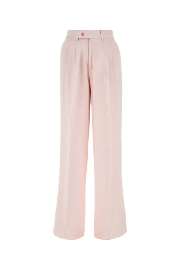 Amiri Wide-leg Viscose Trousers