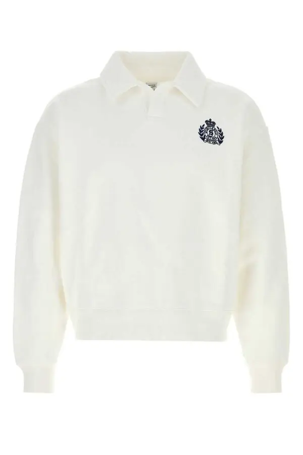 SPORTY & RICH Sporty Cotton Polo Shirt