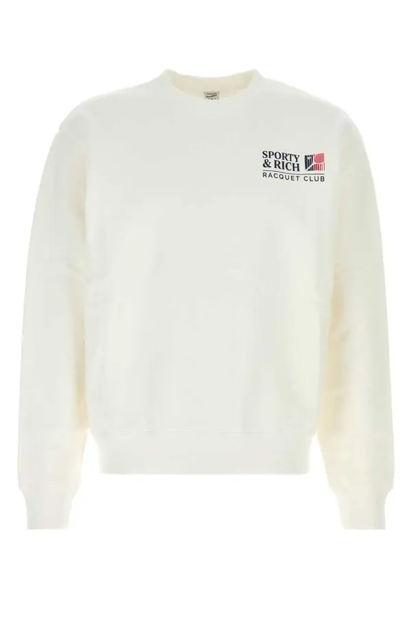 SPORTY & RICH Premium Cotton Sweatshirt For