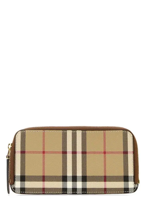 Burberry Printed Canvas Card Holder Mini