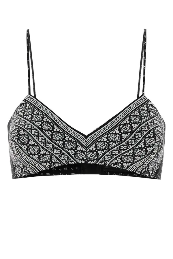 Ermanno Scervino Silk Cropped Camisole - Printed
