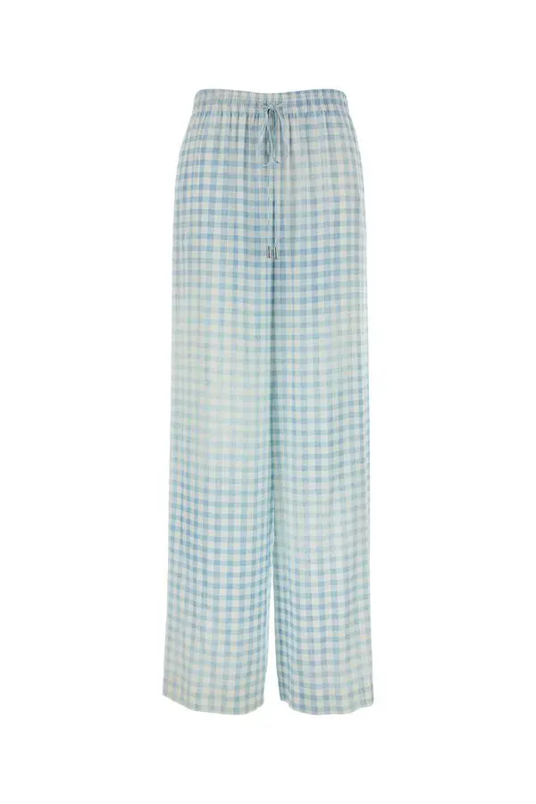 Ermanno Scervino Printed Silk Pajama Pant