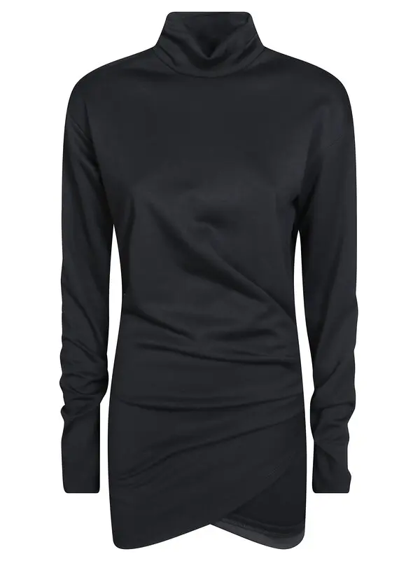 DONDUP Slim-fit Viscose Blend Scuba Mini Dress