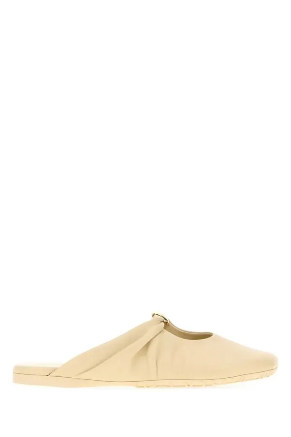 Loewe Nappa Leather Pebble Ballerinas