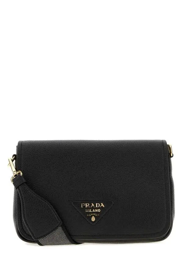 Prada Leather Crossbody Handbag 23 Cm Mini