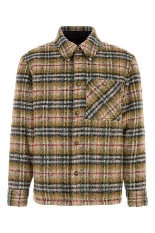 Burberry Embroidered Wool Jacket