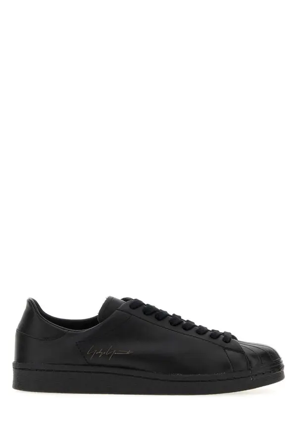 Y-3 YOHJI YAMAMOTO ADIDAS Leather Sneaker With Rubber Sole