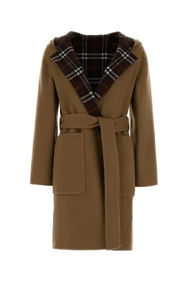 Burberry Reversible Wool Jacket - Camel