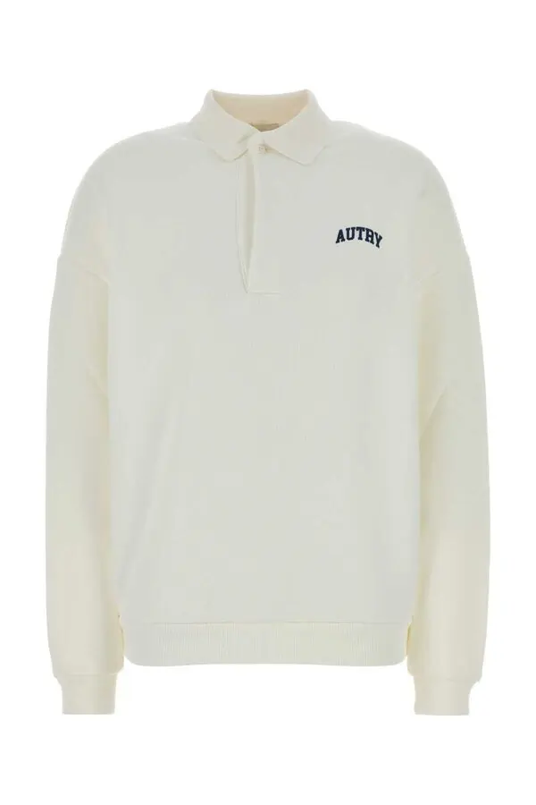 AUTRY 100% Cotton Polo Shirt With Classic Collar