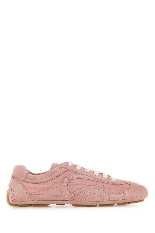 Prada Suede And Re-nylon Montecarlo Re-edition 2005 Sneaker For