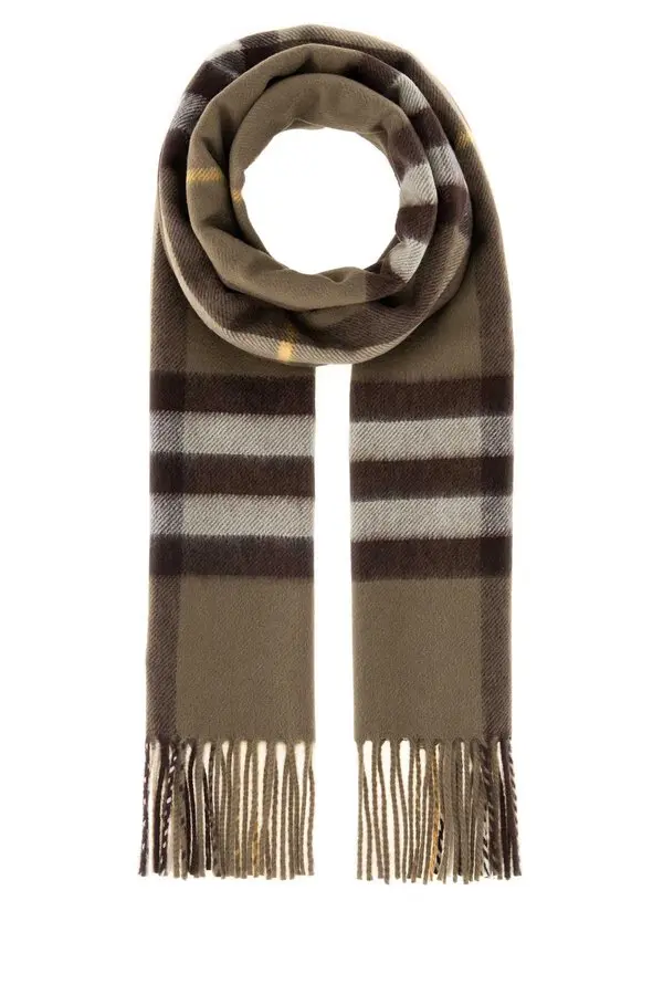 Burberry Embroidered Cashmere Scarf, 170 X 32 Cm