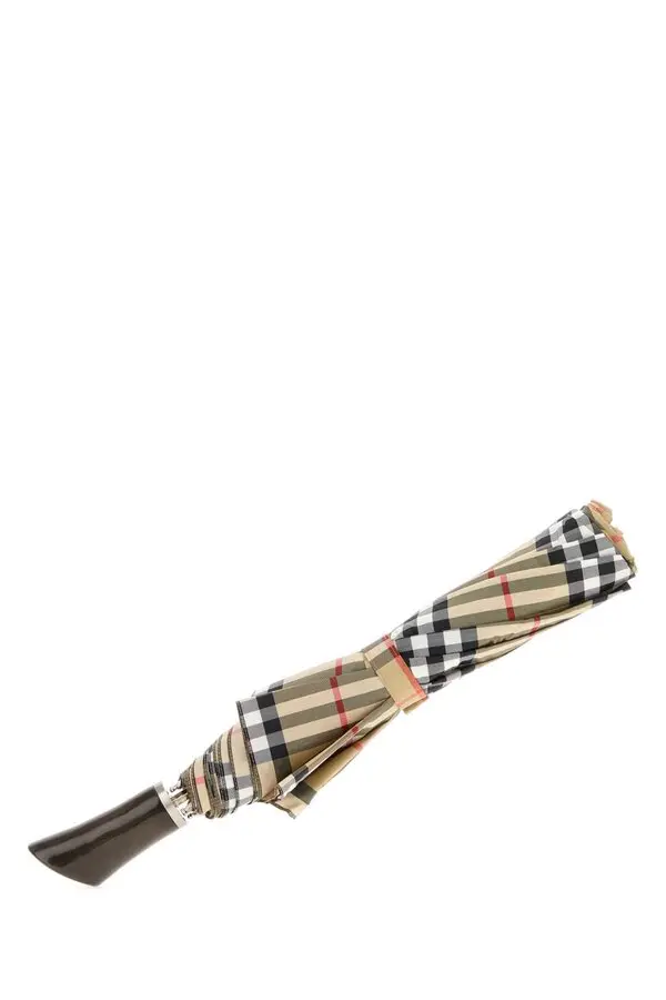 Burberry Embroidered Canvas Umbrella