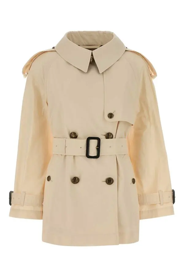 Burberry Cotton Fitzrovia Trench Jacket For