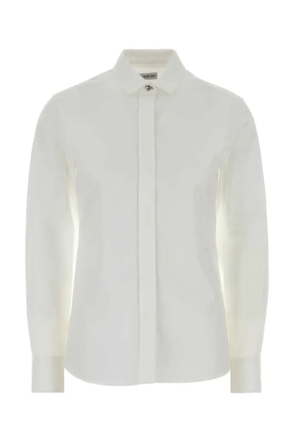 Burberry Cotton Poplin Shirt - White
