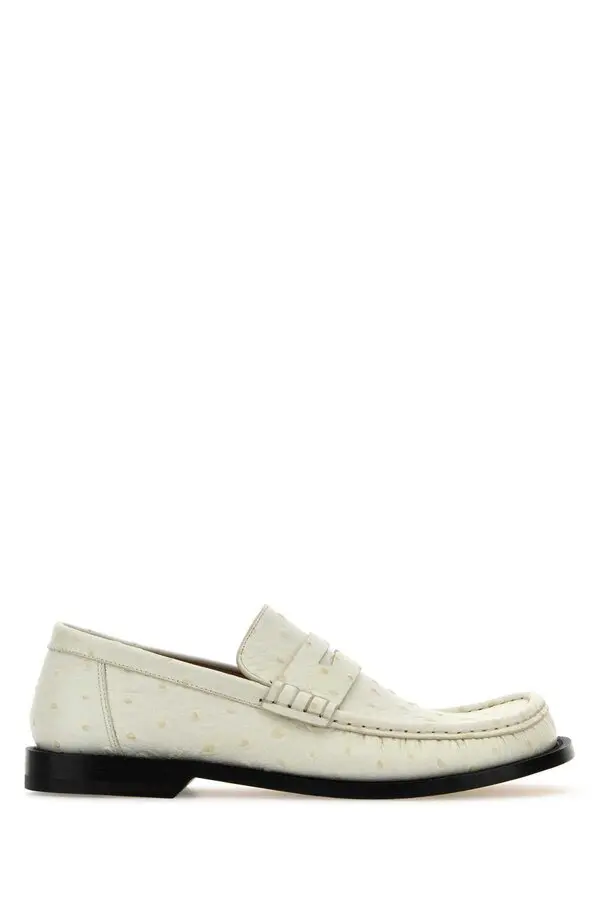 Loewe Campo Leather Loafers