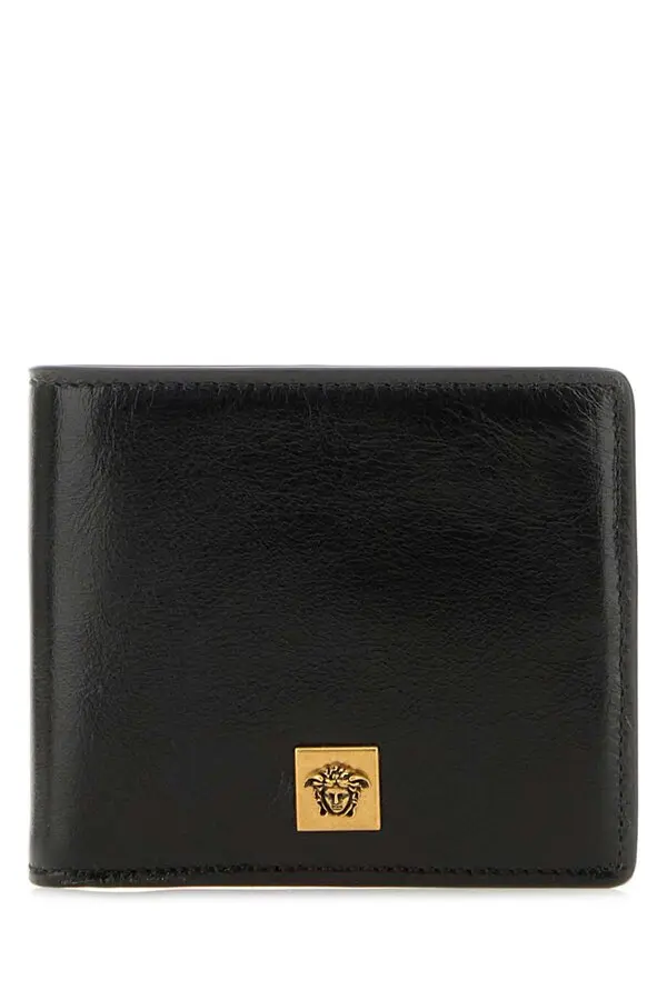 Versace Mini Leather Wallet 11cm X 10cm X 2cm