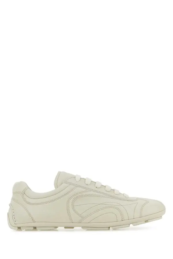 Prada Nappa Leather Sneaker With Rubber Sole