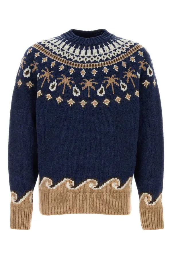 Alanui Embroidered Wool Sweet Winter Sweater