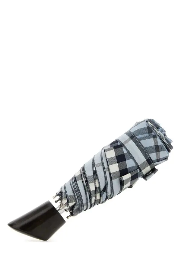 Burberry Embroidered Fabric Umbrella - Checked