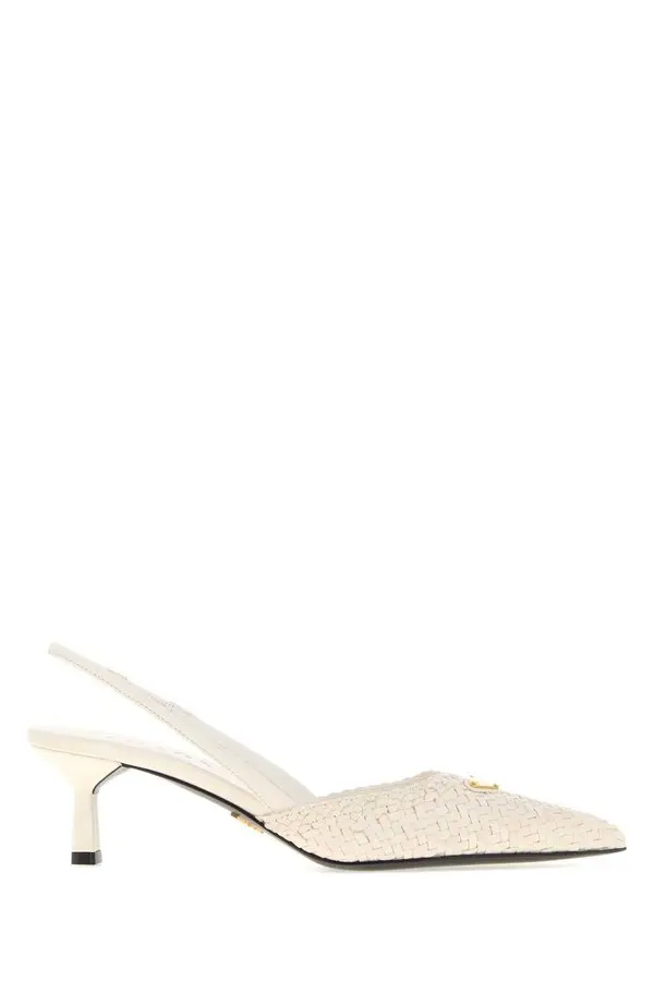 Prada Leather Pumps With 5 Cm Heel