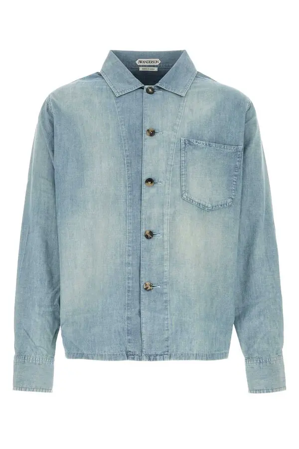 JW Anderson Chambray Shirt For - Blue