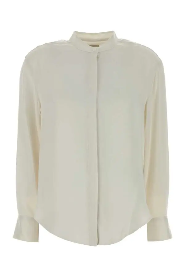 Calvin Klein Satin Shirt - White