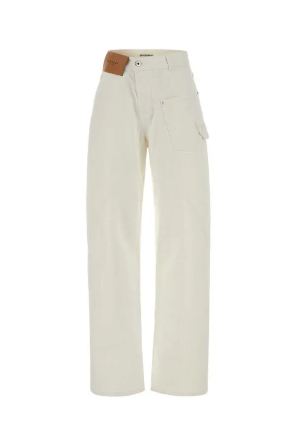 JW Anderson Denim Jeans - White