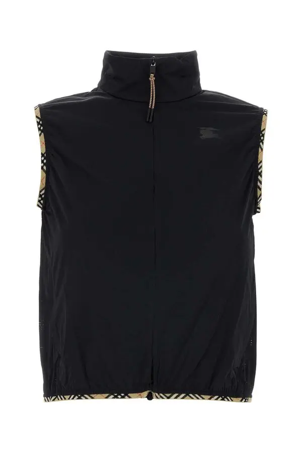 Burberry Stretch Nylon Sleeveless Jacket