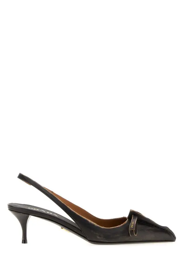 Prada 5 Cm Leather Pumps For