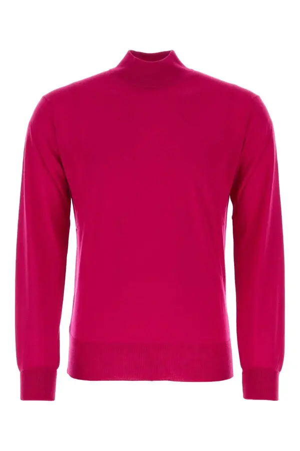 PT TORINO Virgin Wool Knit Sweater - Pink