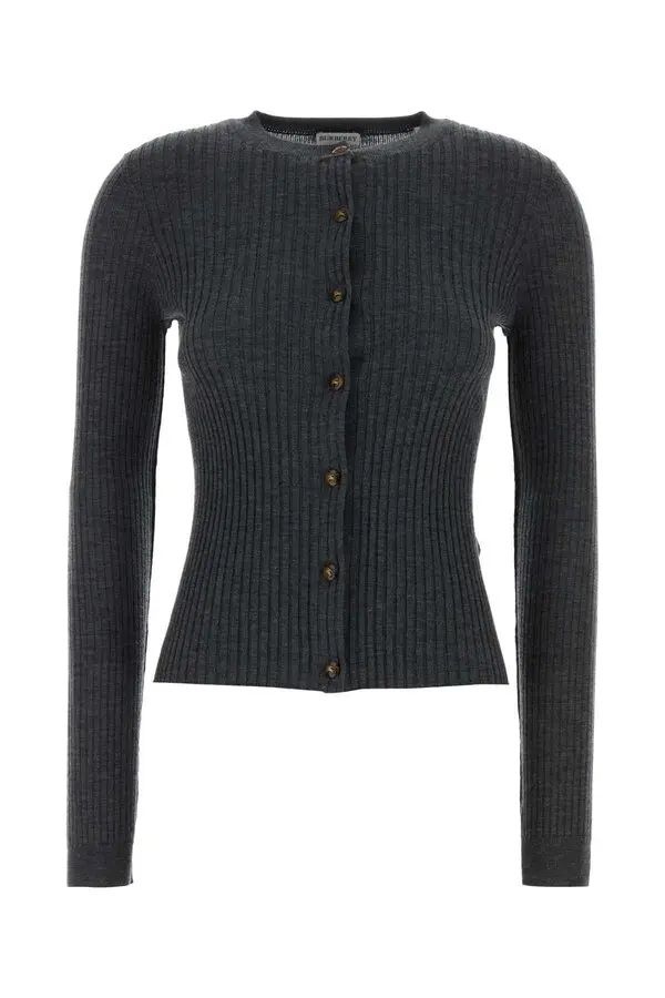 Burberry Cashmere Cardigan Sweater For