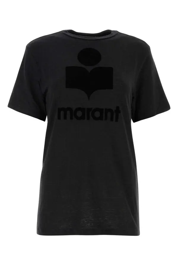 Isabel Marant Étoile Zewel Linen T-shirt - Black