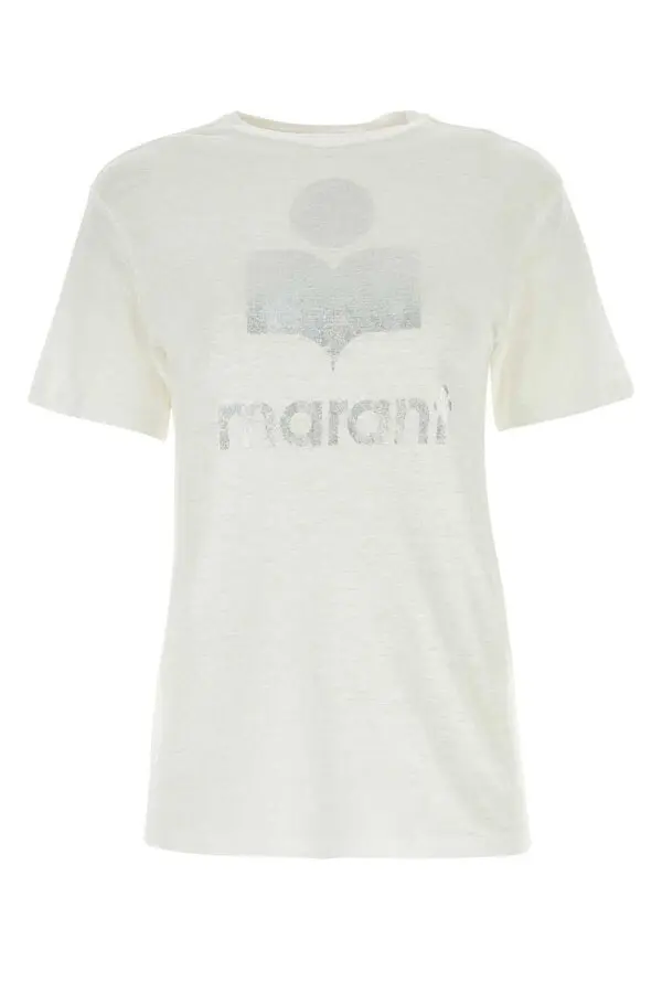 Isabel Marant Étoile Zewel Linen T-shirt - White