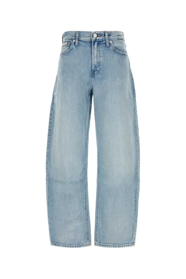 Calvin Klein Wide Leg Denim Jeans - Blue