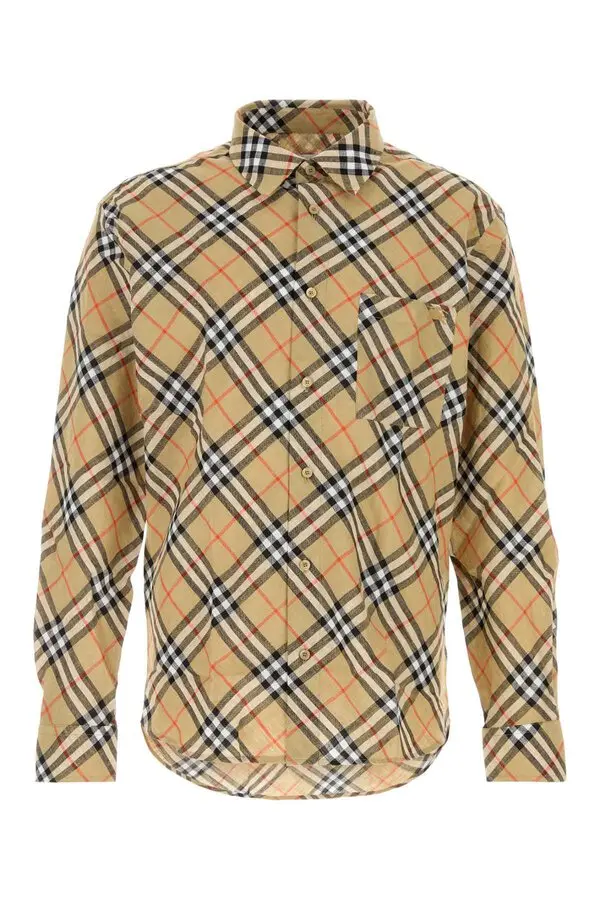 Burberry Embroidered Linen Shirt