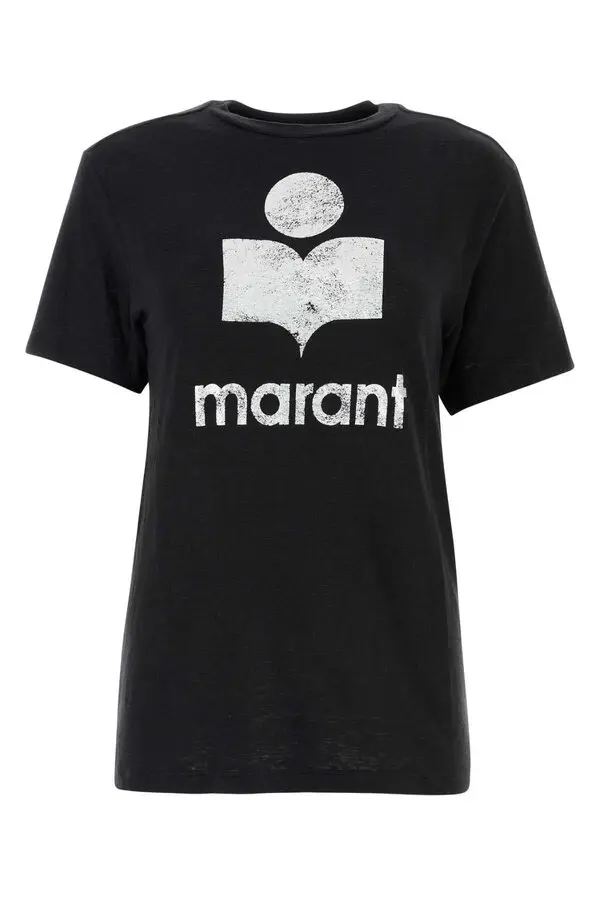 Isabel Marant Étoile Linen T-shirt - Black